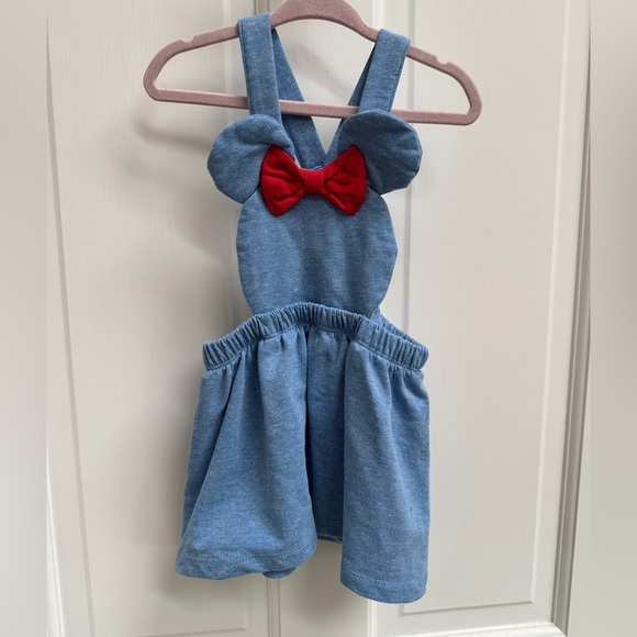 Disney | Bottoms | Disney Junior 3t Girls Minnie Mouse Blue And Red ...